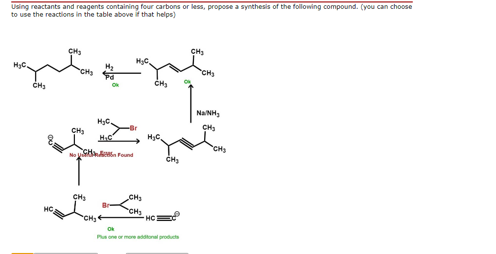 Solved Using reactants and reagents containing four carbons | Chegg.com