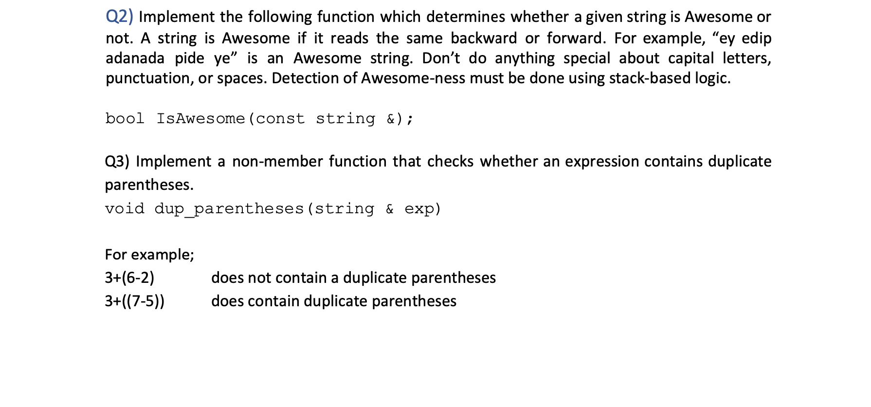 Solved Q2) Implement the following function which determines | Chegg.com