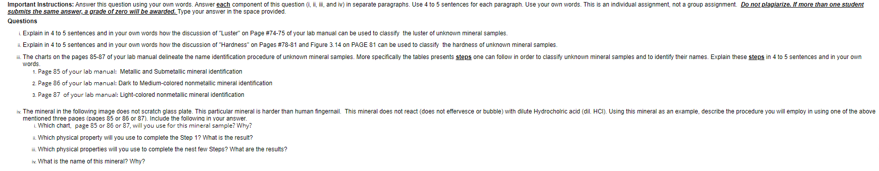Solved Important Instructions: Answer this question using | Chegg.com