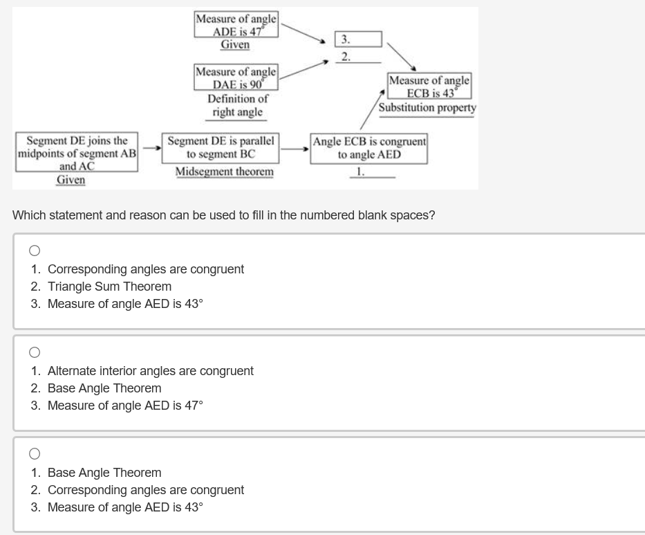 Solved Question 10(Multiple Choice Worth 1 points) (02.04 | Chegg.com