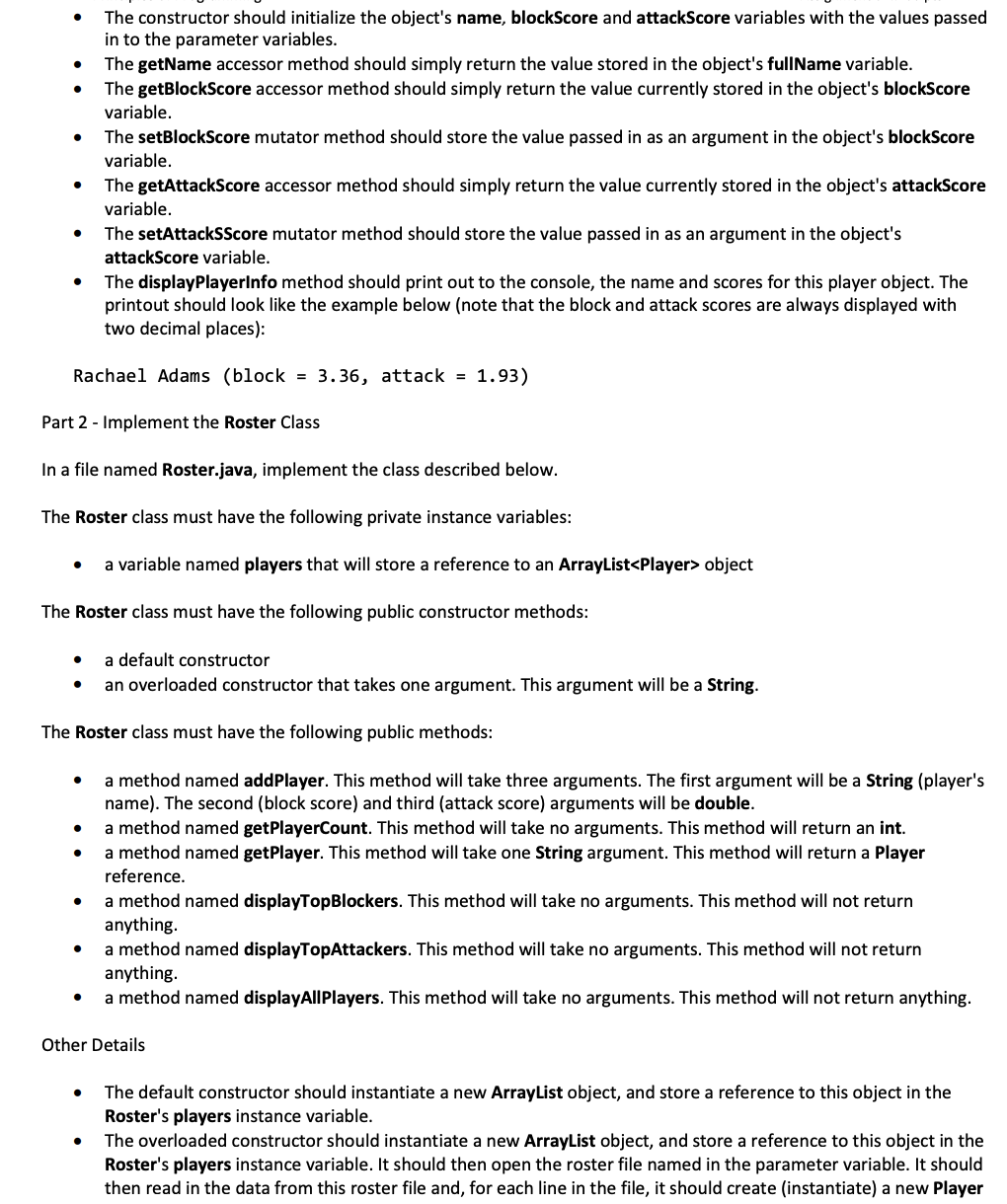 Solved Assignment Requirements For This Assignment You Are 