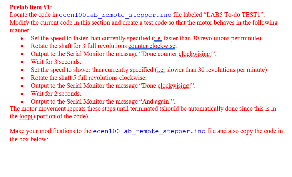 This is the code for "Lab 5 To-do Test 1" I have | Chegg.com