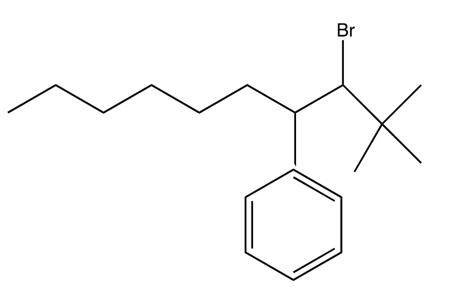 Solved How do I name this molecule? There is a heptane | Chegg.com
