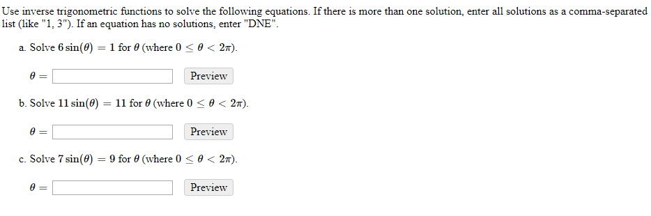 Solving Equations Using Inverse Trigonometric Functions Tessshebaylo 2821