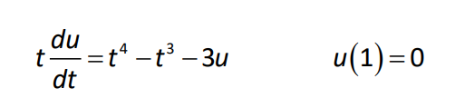 Solved IVP. Convert this differential equation into standard | Chegg.com