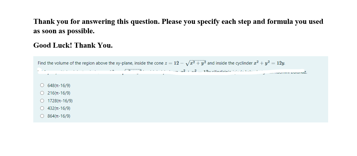 Solved Thank you for answering this question. Please you | Chegg.com
