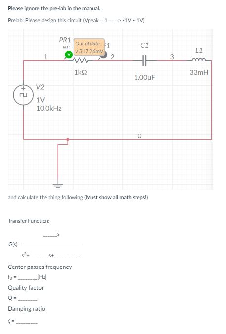 Calculate the thing following (Must show all math | Chegg.com