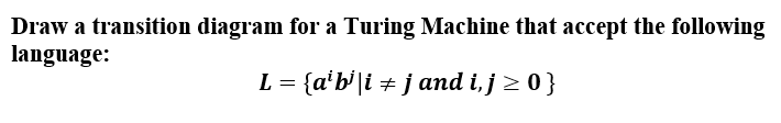 Solved Draw a transition diagram for a Turing Machine that | Chegg.com