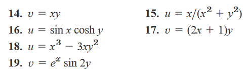 Solved HARMONIC FUNCTIONS Are the following functions | Chegg.com