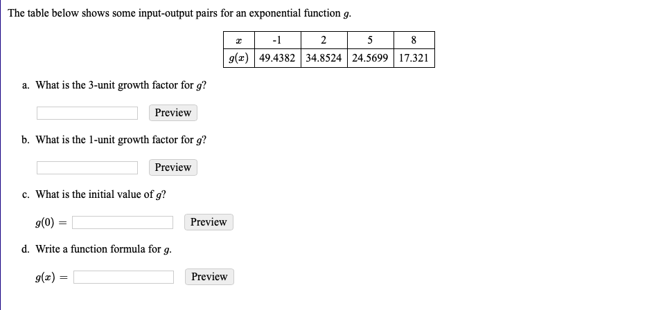 Solved The table below shows some input-output pairs for an | Chegg.com