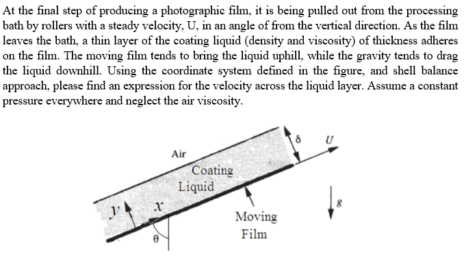 Solved At the final step of producing a photographic film, | Chegg.com