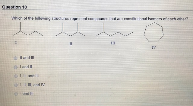 Solved Question 17 Which conformation represents the most | Chegg.com