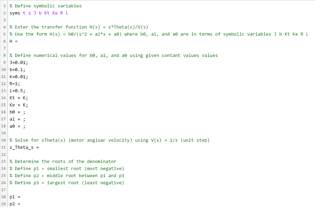 Solved DC motor My Solutions > In your laboratory | Chegg.com
