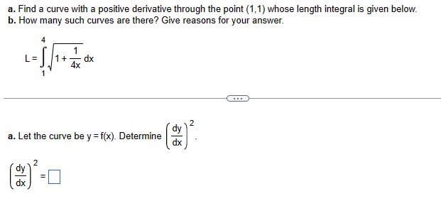 Solved Find the length of the curve y=43x4/3−83x2/3+9 for | Chegg.com