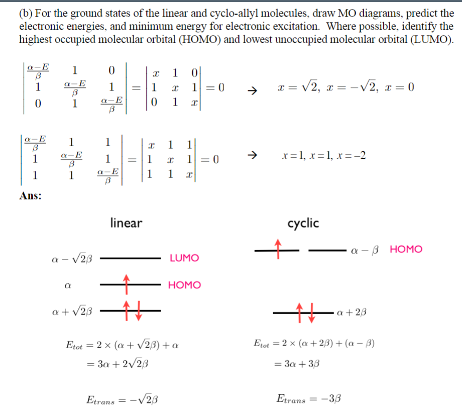 Solved Please explain the rationale behind these Etrans | Chegg.com