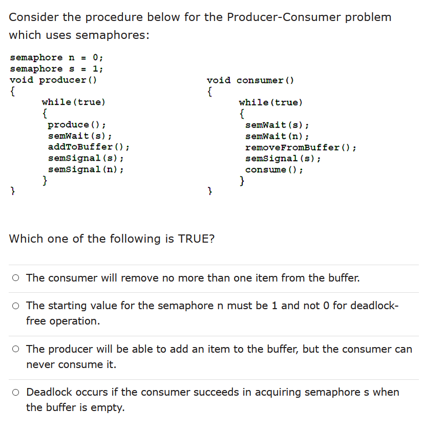 Solved Consider the procedure below for the | Chegg.com