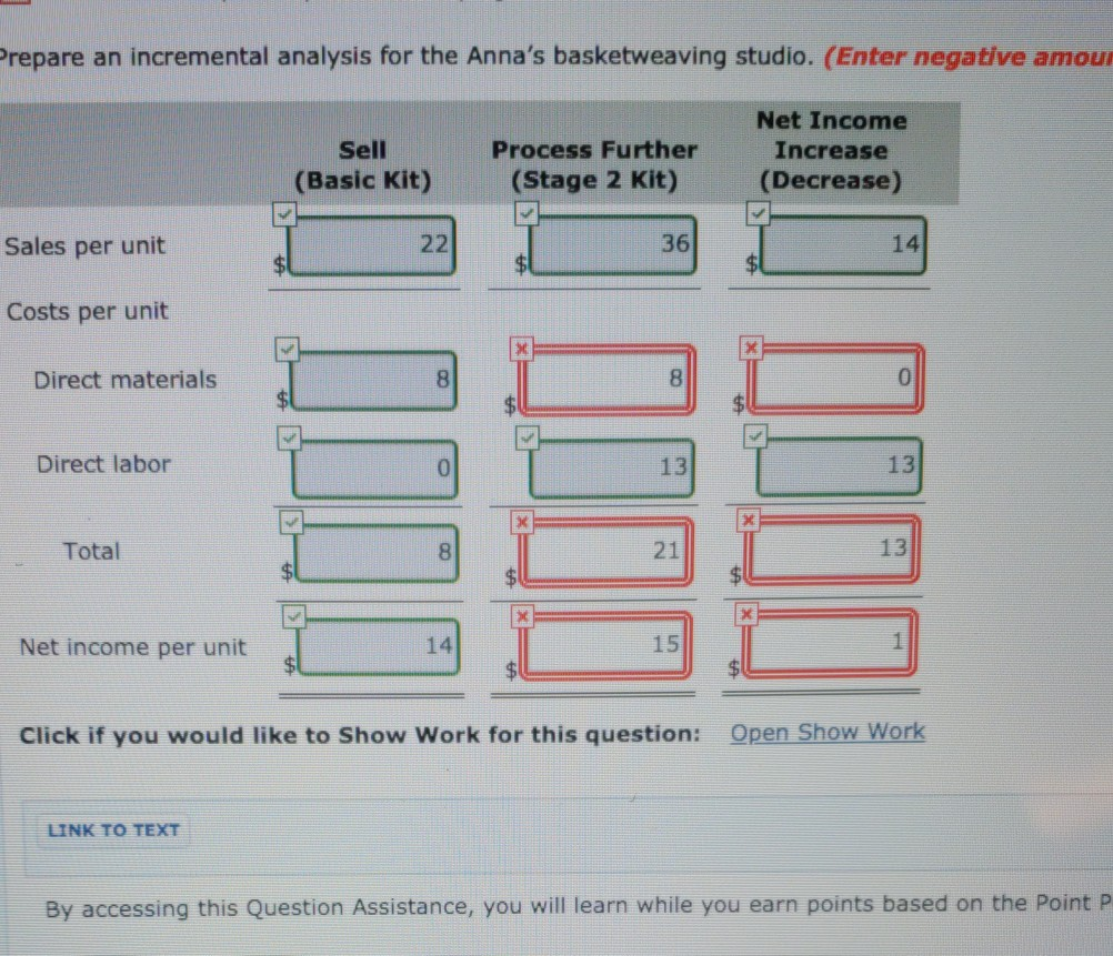 Solved Exercise 20-9 (Part Level Submission) Anna Garden | Chegg.com