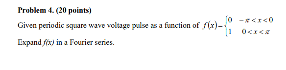 Solved Problem 4. (20 points) 0-1 | Chegg.com