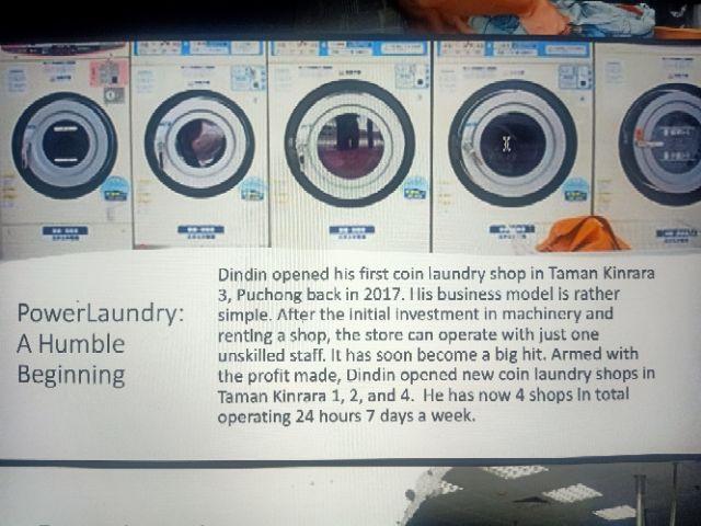 X 88 Dindin opened his first coin laundry shop in | Chegg.com