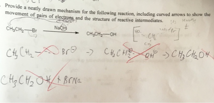 Solved Provide a neatly drawn mechanism for the following | Chegg.com