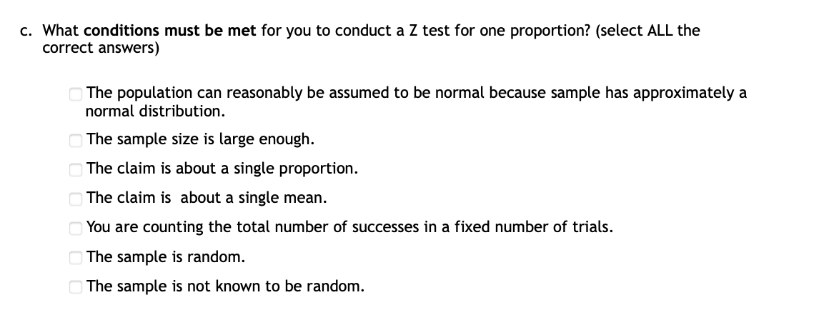 Solved Part 1 One Proportion Z Test In A Recent Article 8805