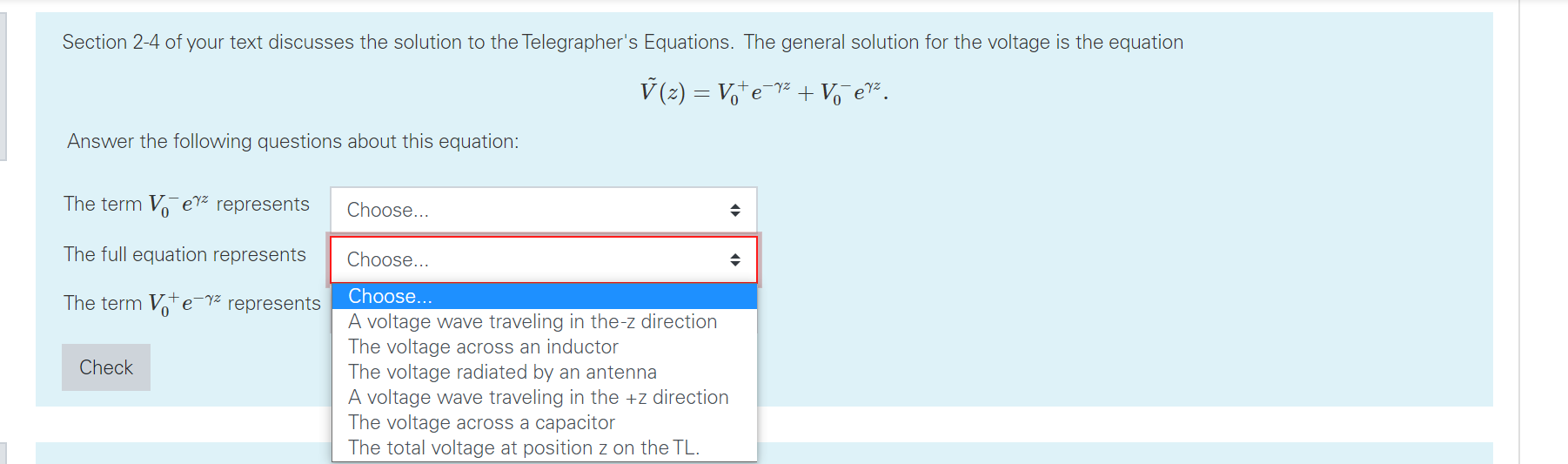 Solved Section 2-4 of your text discusses the solution to | Chegg.com