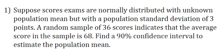 Solved 1) Suppose scores exams are normally distributed with | Chegg.com Solved 1) Suppose scores exams are normally distributed with | Chegg.com