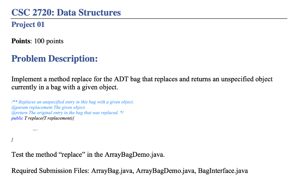 Solved PLEASE HELP! ArrayBagDemo.java 1 import | Chegg.com