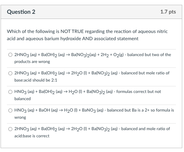 Solved Which of the following is NOT TRUE regarding the | Chegg.com