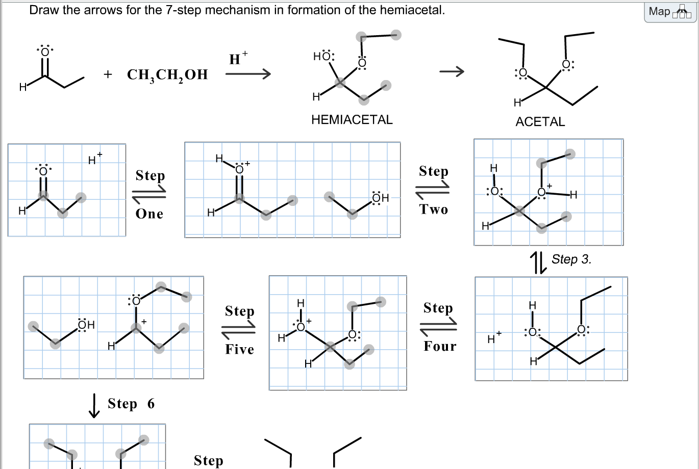 Solved Complete the mechanism for the reaction of butanone | Chegg.com