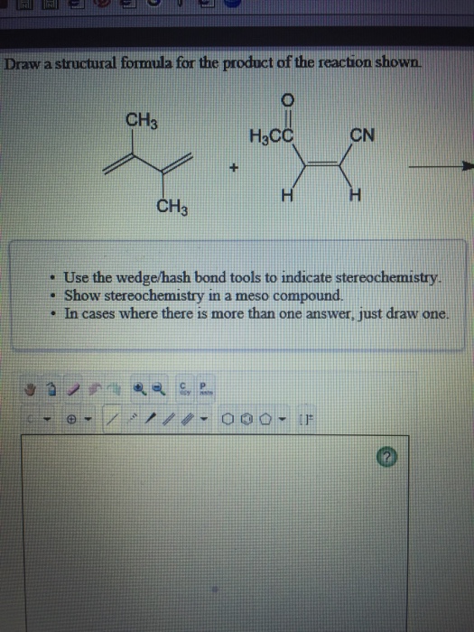 Solved Draw a structural formula for the product of the | Chegg.com
