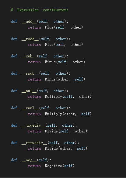 Solved Our Expression Class We repeat here our definition of | Chegg.com