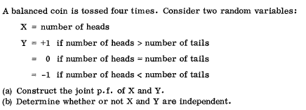 Solved A balanced coin is tossed four times. Consider two | Chegg.com