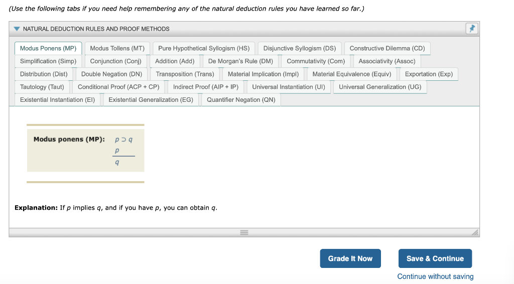Solved 3. Predicate Logic Natural Deduction - Practice 1 | Chegg.com