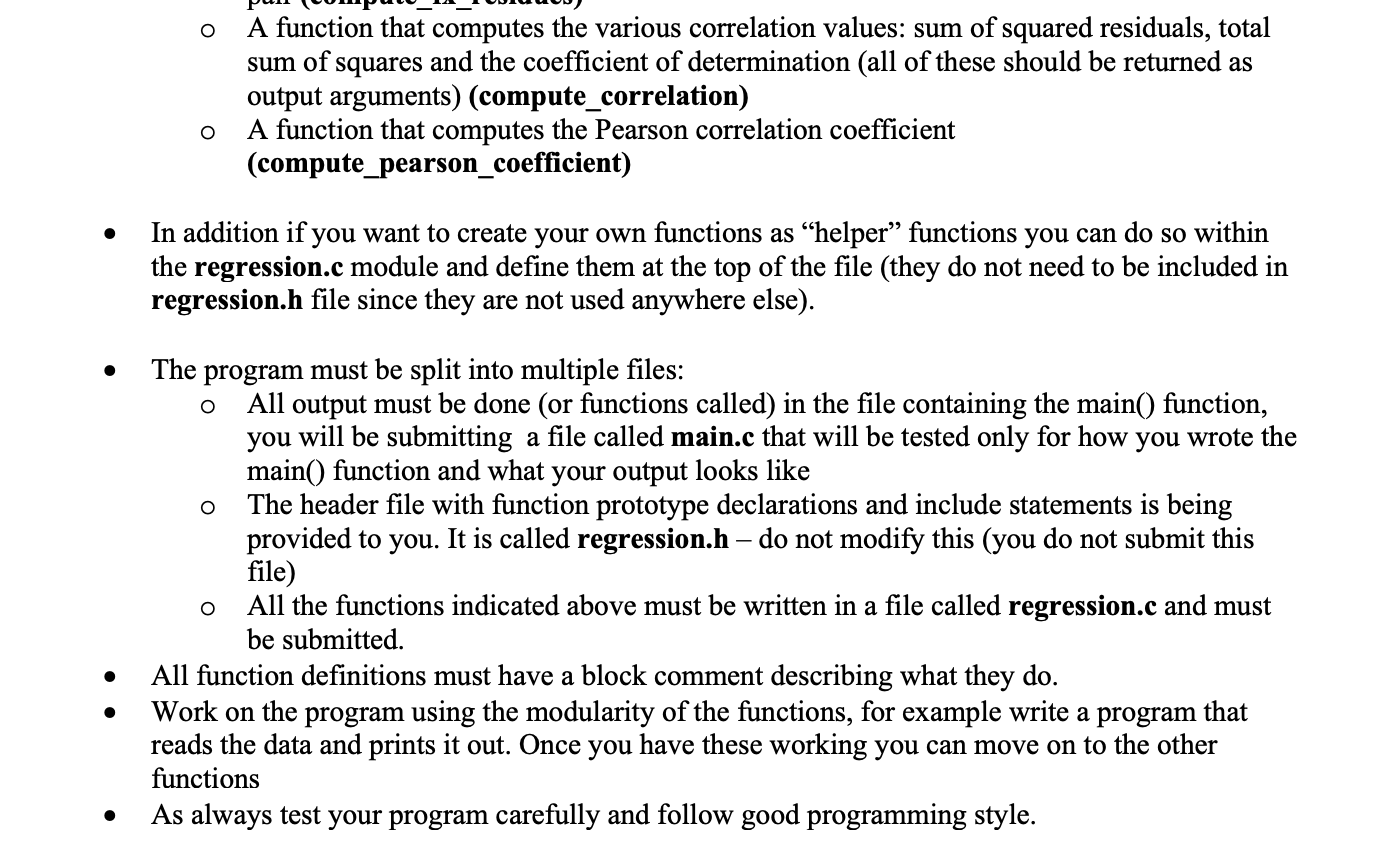 Solved Using the C programming language! please Using the C | Chegg.com