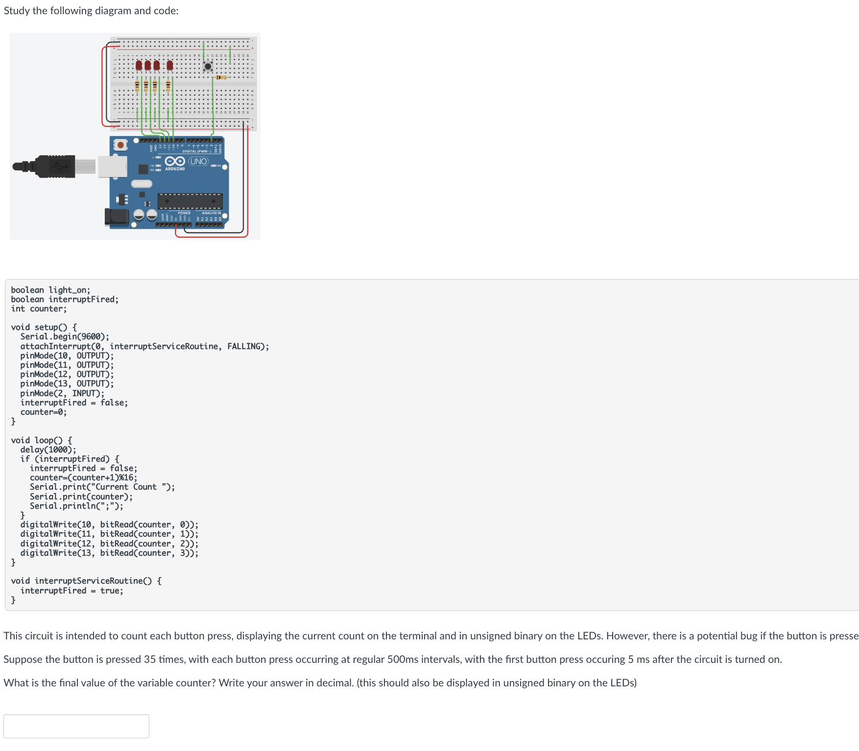 Solved Study the following diagram and code: boolean | Chegg.com