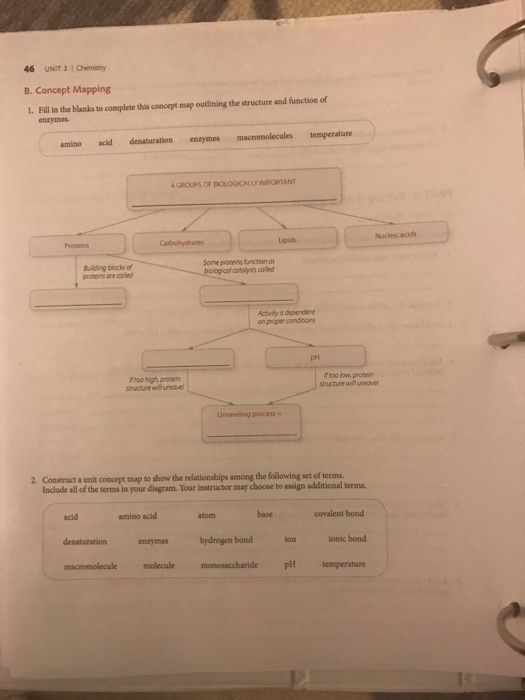 Solved 44 UNIT 3 Chemistry s. An increase in blood carbon | Chegg.com