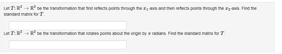 Solved Let T: R2 + R2 be the transformation that first | Chegg.com