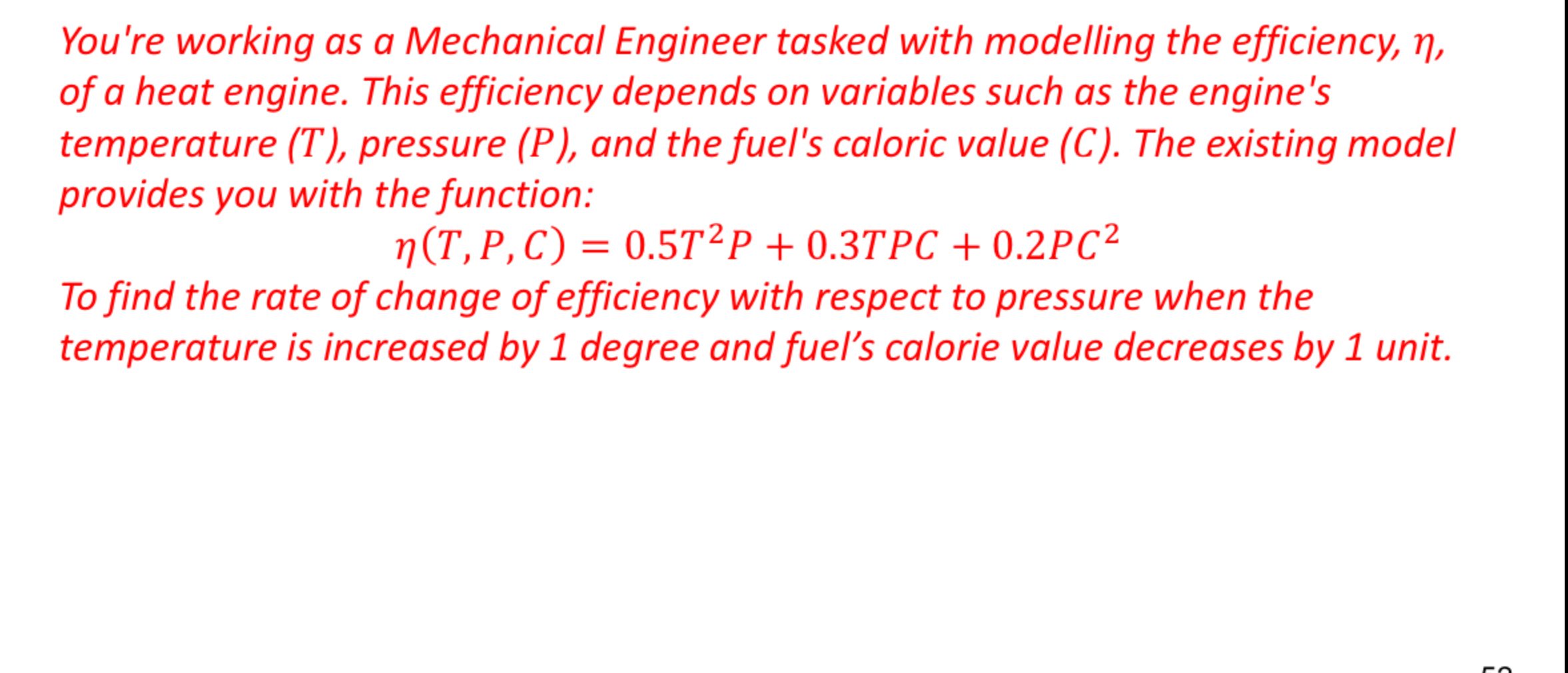Solved You're working as a Mechanical Engineer tasked with | Chegg.com