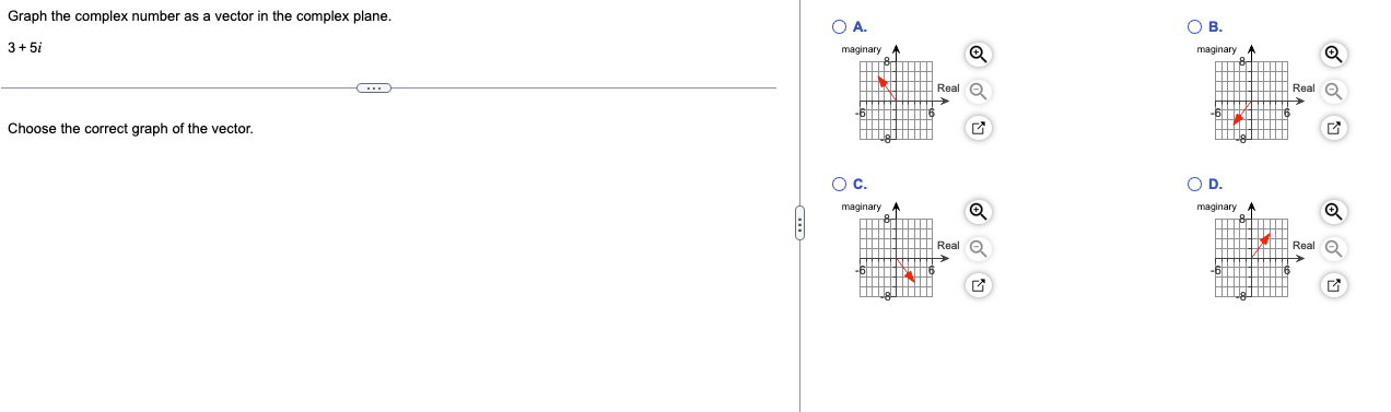 Solved Graph the complex number as a vector in the complex | Chegg.com