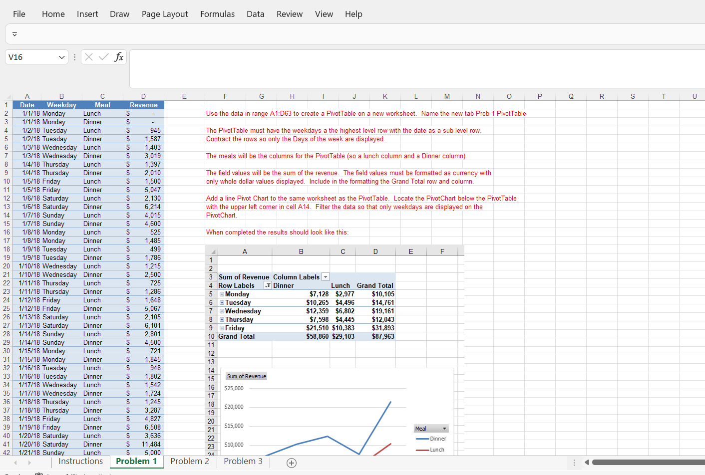 Solved File Home Insert Draw Page Layout Formulas Data | Chegg.com