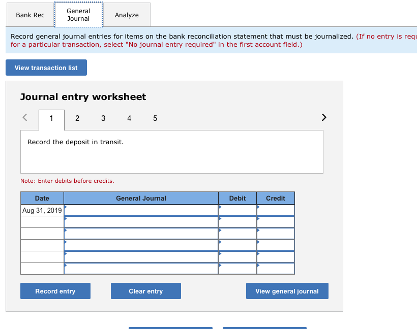 Solved Journal entry worksheet 4 Record the EFT received on | Chegg.com