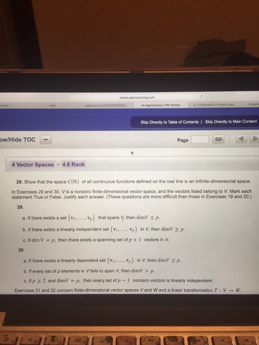 Solved Show that the space C(R) of all continuous functions | Chegg.com
