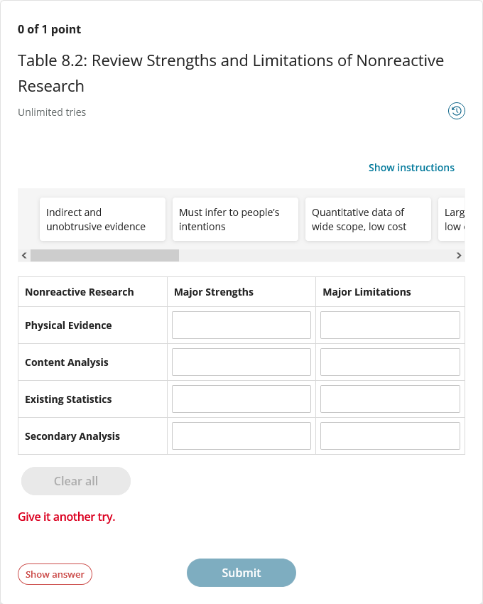 Large-scale survey data, low cost Limited variables | Chegg.com