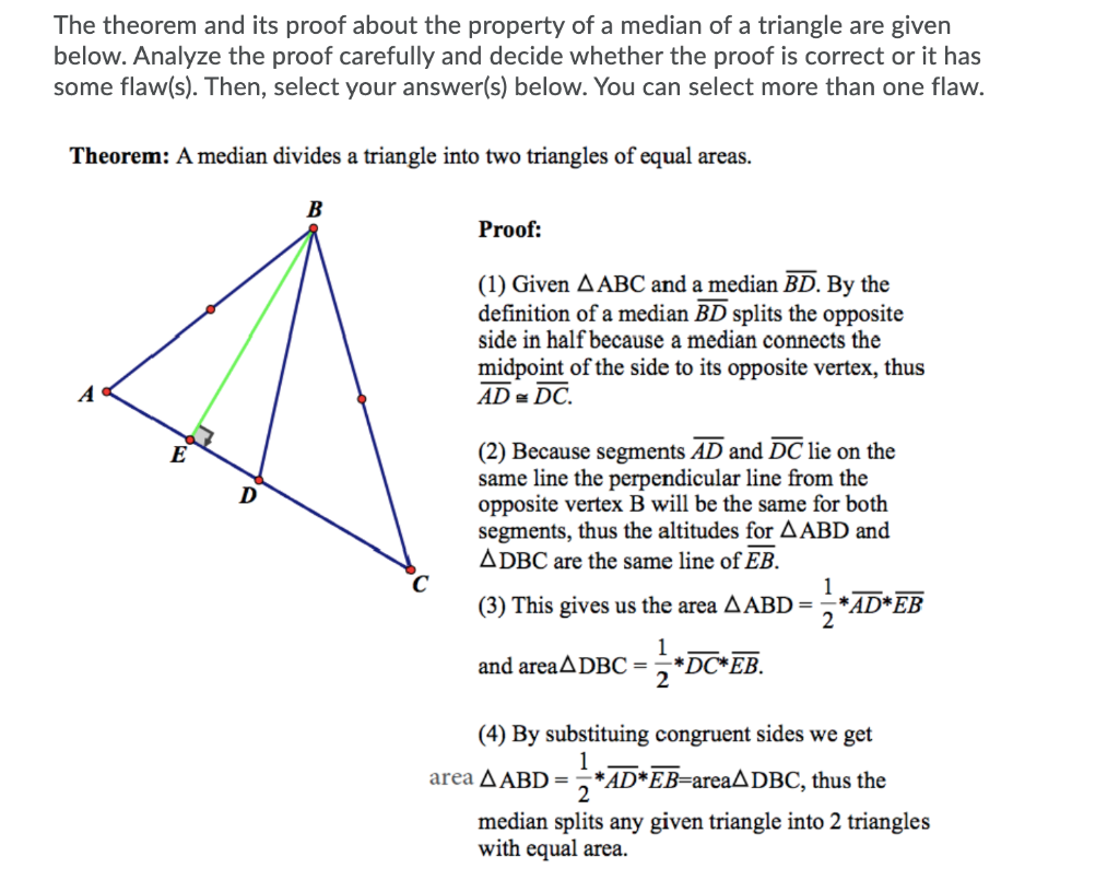 Solved The theorem and its proof about the property of a | Chegg.com