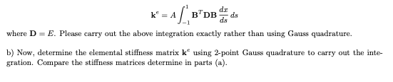 2. Consider the three-node rod elements shown below, | Chegg.com