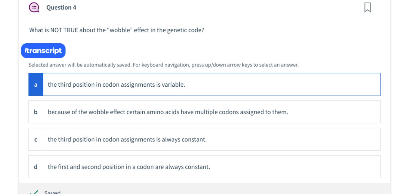 Solved Question 4What is NOT TRUE about the "wobble" effect | Chegg.com