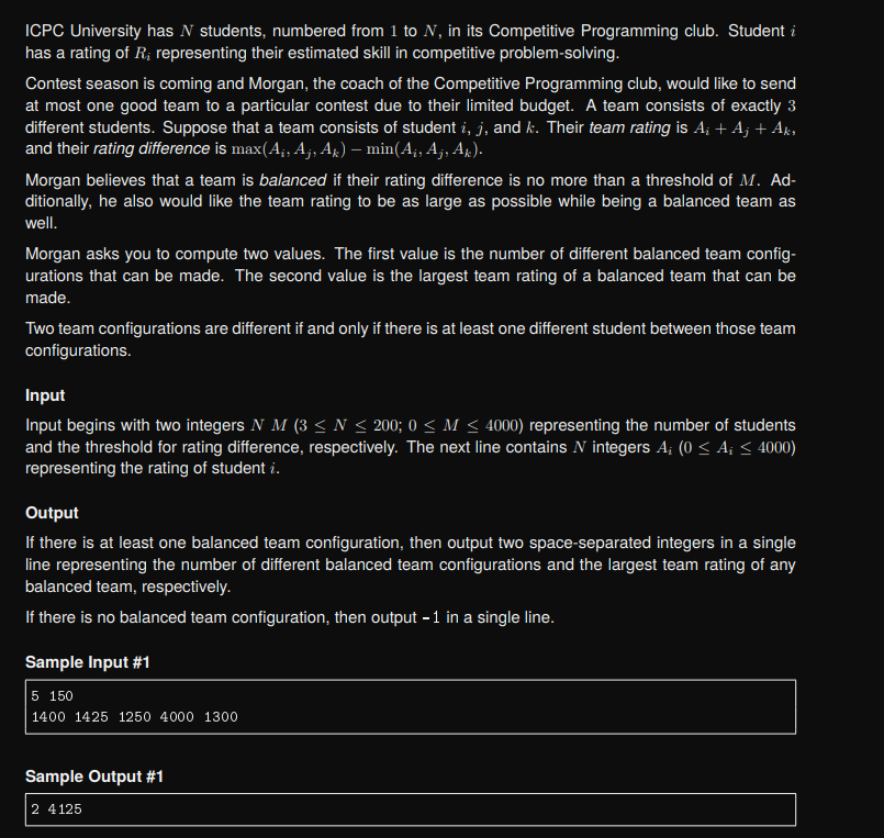 Solved ICPC University has N students, numbered from 1 to N, | Chegg.com