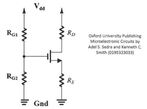 Solved RG1=2RG2 Vdd=3V Given an overdrive voltage | Chegg.com