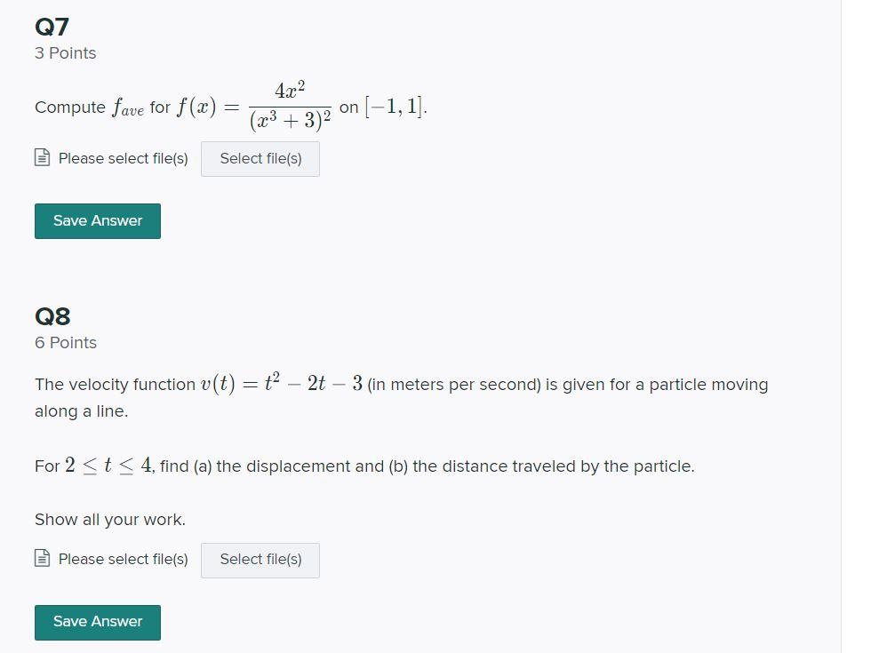 Solved Q1 10 Points Consider a piecewise continuous function | Chegg.com